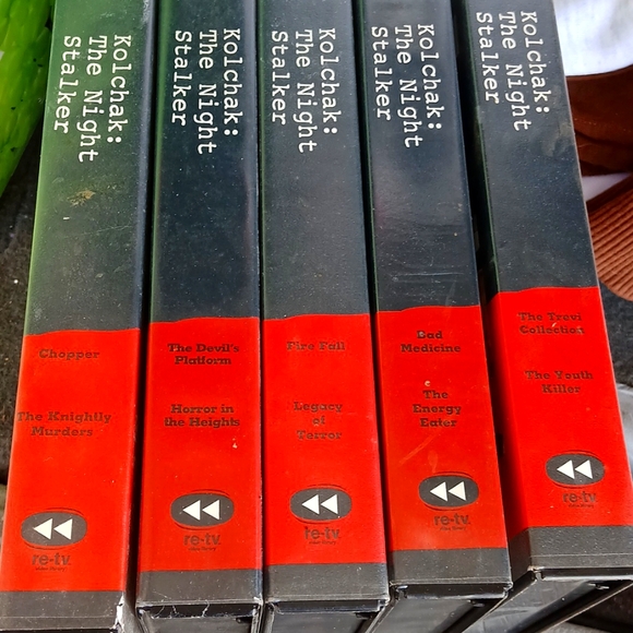 vhs | Media | Kolchak The Night Stalker Collectors Edition Vhs Lot Of 5 ...